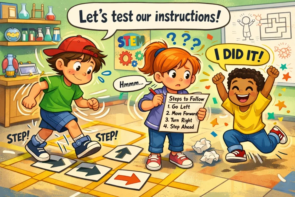 Coding-Free Algorithm Challenge For Kids | Coding Activities For Kids